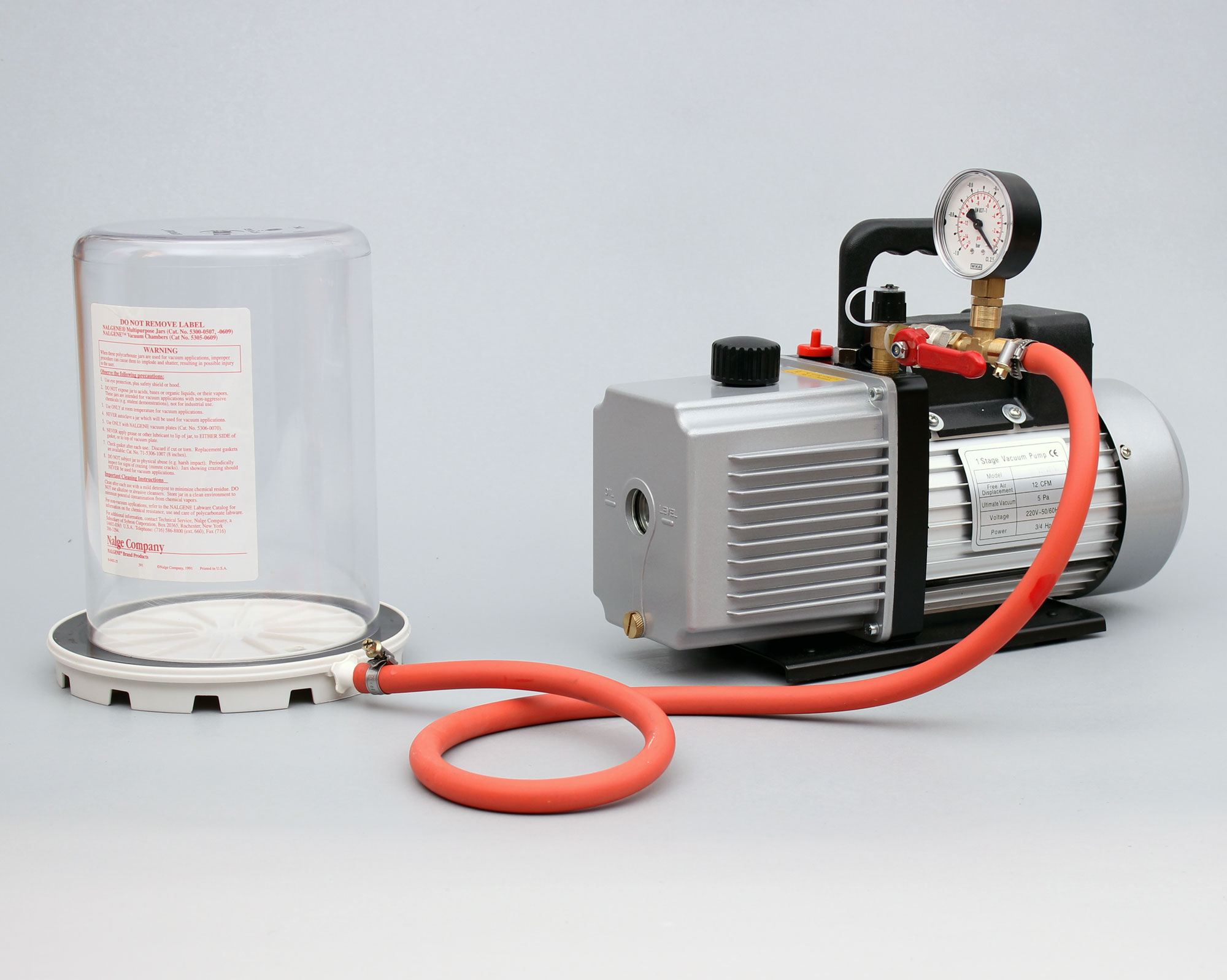 Vakuumtechnik Komplettsystem VP115/VK05 | Silikonfabrik.de